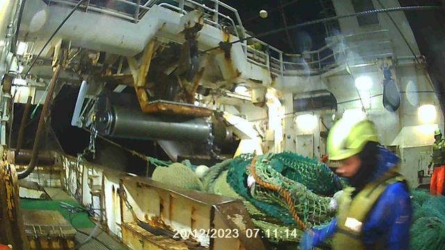 Работа в море. Судно Норд Трал.