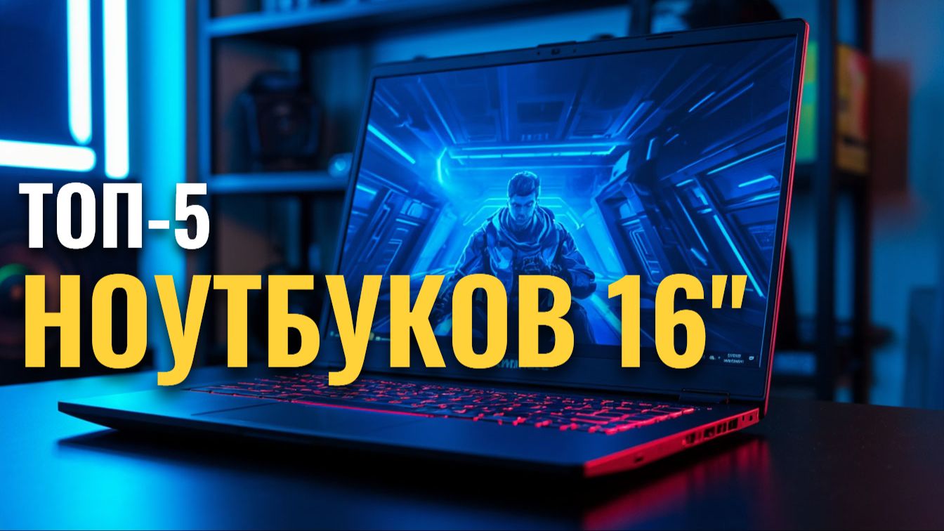 Топ‑5 ноутбуков 15–16 дюймов 2026: рейтинг лучших для работы и игр
