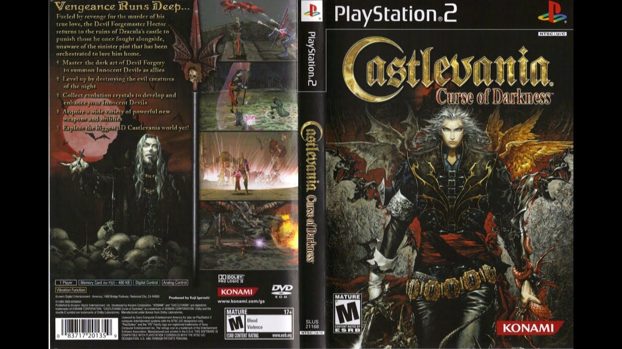 Посмотрим на Castlevania: Curse of Darkness (PS2)