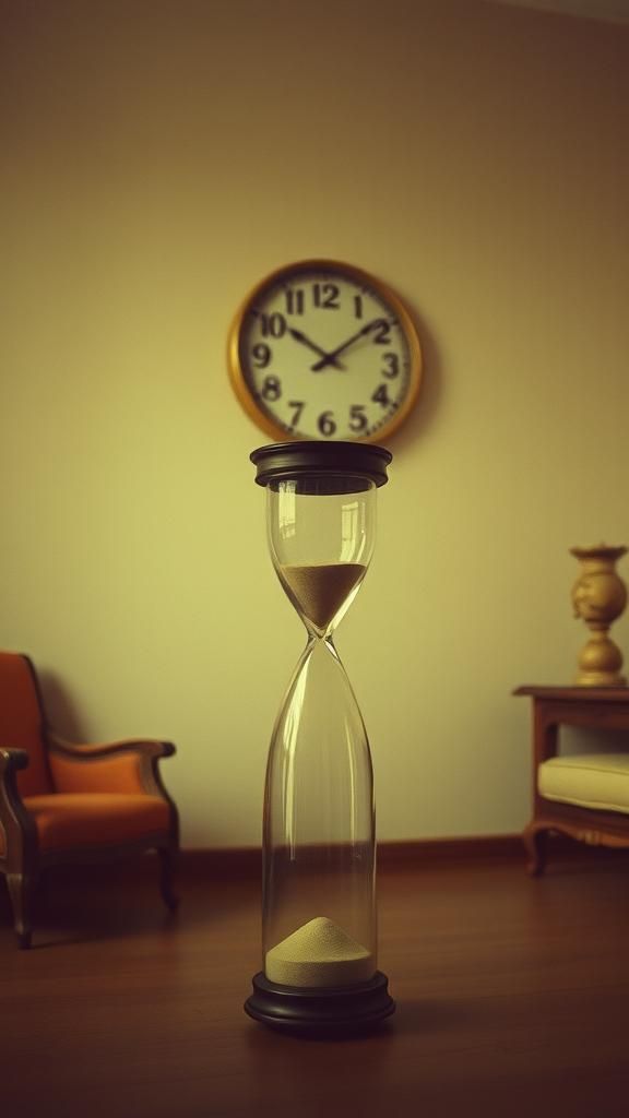 Часы, минуты - времени песок