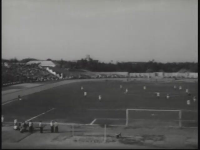 Футбол. Спартак Нальчик - Торпедо Армавир. Сюжет начала 1960-х гг.