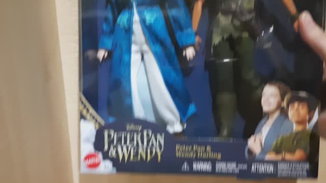 Куклы шарнирные Венди и Питер Пен, нешарнирная Бель