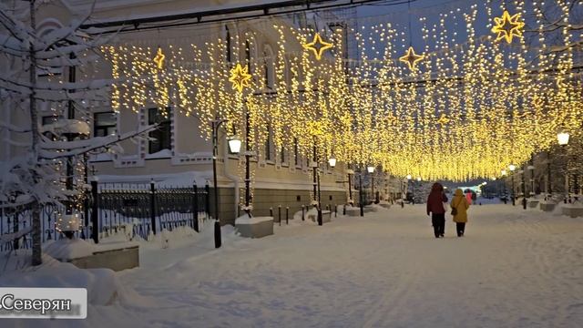Путешествие в Салехард. Парк. Северный городок Ямало-Ненецкий АО. январь 2026. ЖизньСеверян.