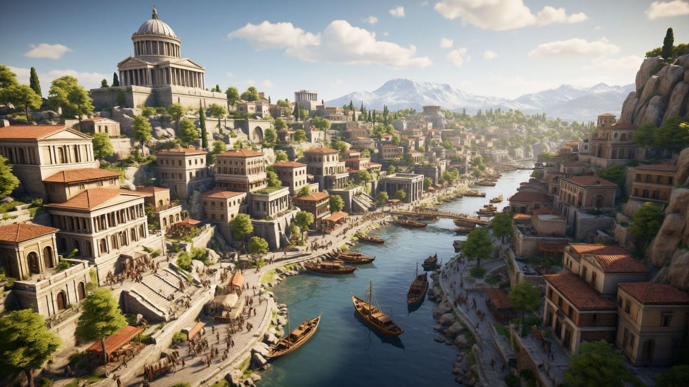 Прохождение Anno 117: Pax Romana [4K] | Серия №1|  Бесконечный режим