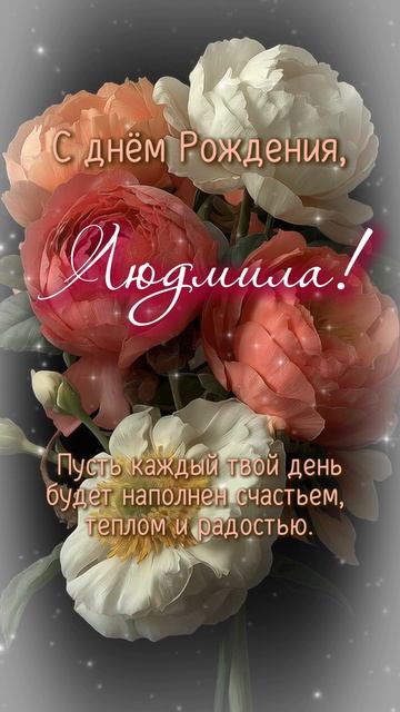С днём Рождения, Людмила!