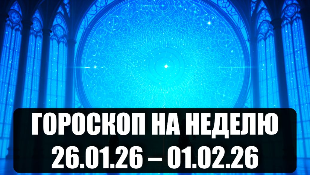 Гороскоп на неделю с 26 января по 01 февраля 2026