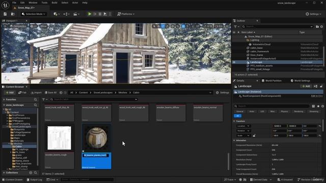 4.1 - Chapter 4 Importing the Cabin into Unreal