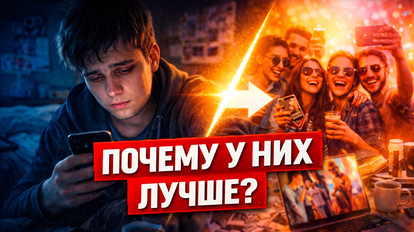 ТВОЯ ЖИЗНЬ ПЛОХАЯ? / КАК НАЙТИ ДРУЗЕЙ, ПЕРЕСТАТЬ БОЯТЬСЯ И СТАТЬ СЧАСТЛИВЫМ