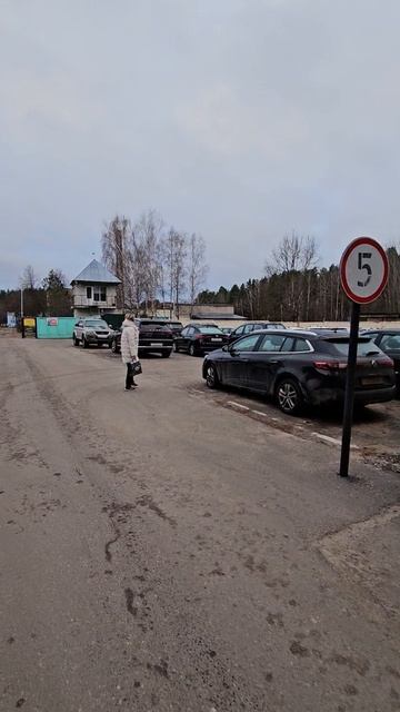 Стоянка авто санатория "Приднепровский"