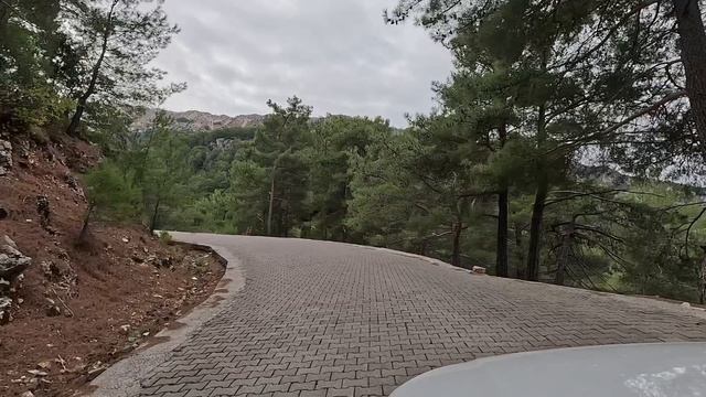 Турция. Олюдениз. Дорога на Бабадаг