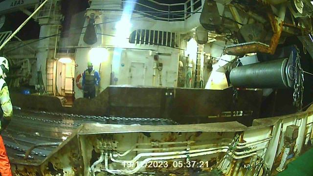 Работа в море. Судно Норд Трал.