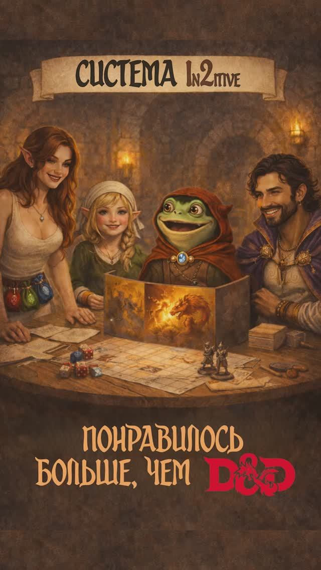 Новички в НРИ пробуют новую систему.