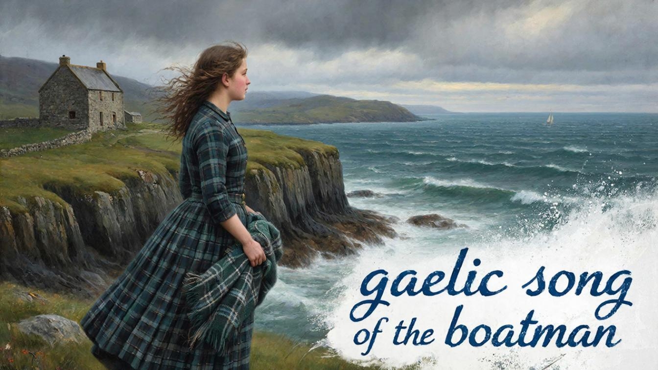 Gaelic Song of the Boatman - ALTO - Original tempo (piano+metronome) by ACM coro