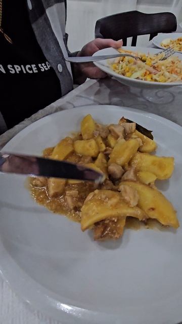 Ужин в санатории"Приднепровский"