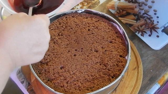 РЕЦЕПТ...ТОРТИК ТЕМНЫЙ ЛЕС С ВИШНЕЙ...ШОКОЛАДНЫЙ БИСКВИТ....СЛИВОЧНО-СМЕТАННЫЙ КРЕМ..