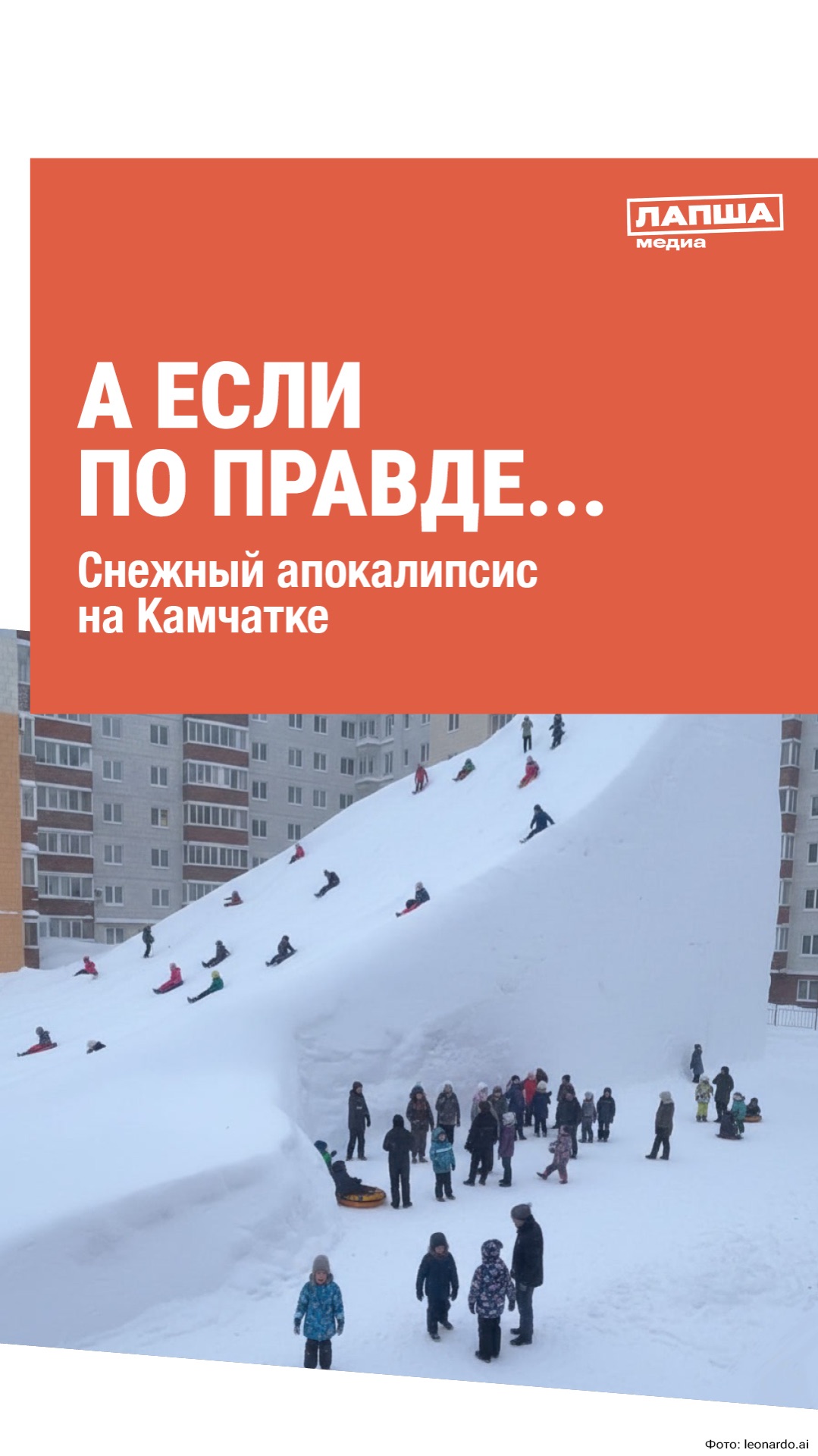 Снежный апокалипсис на Камчатке