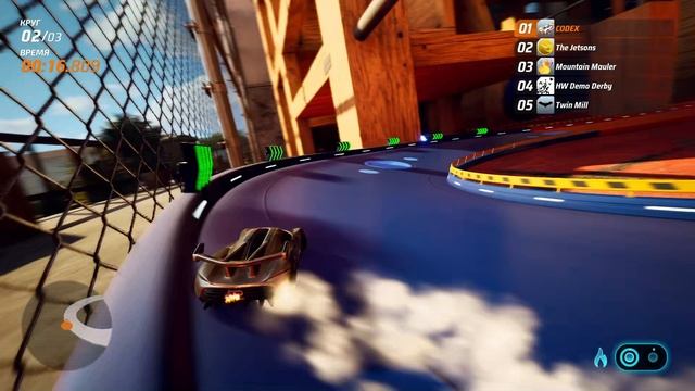 катаюсь в скейт парке в hot wheels unleashed