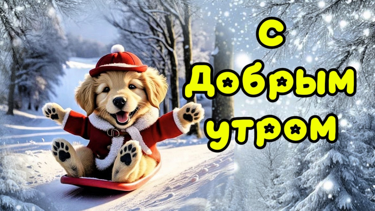 Доброе утро. Пусть новый день подарит вам бодрость