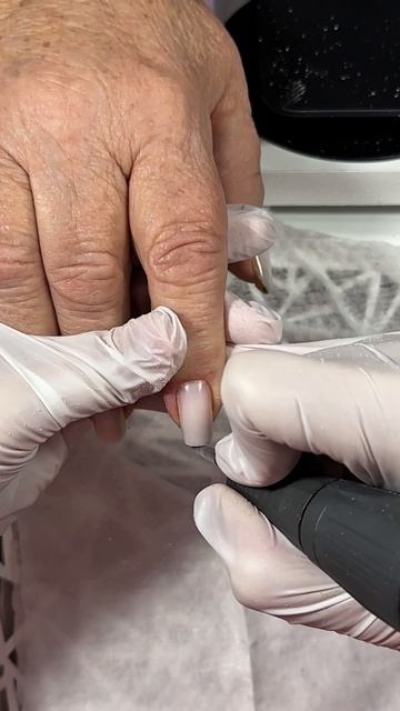 Укрепление ногтей гелем за 60 минут 💅❤️😊