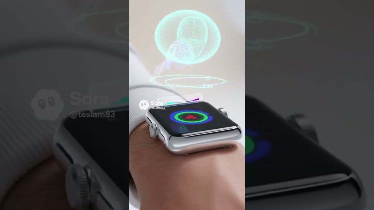Apple Watch 2030 — ИИ показал, какими будут часы будущего