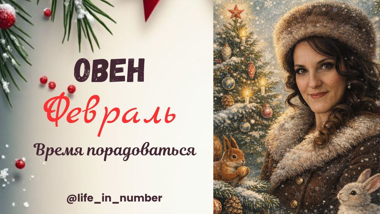 ОВЕН ФЕВРАЛЬ 2026