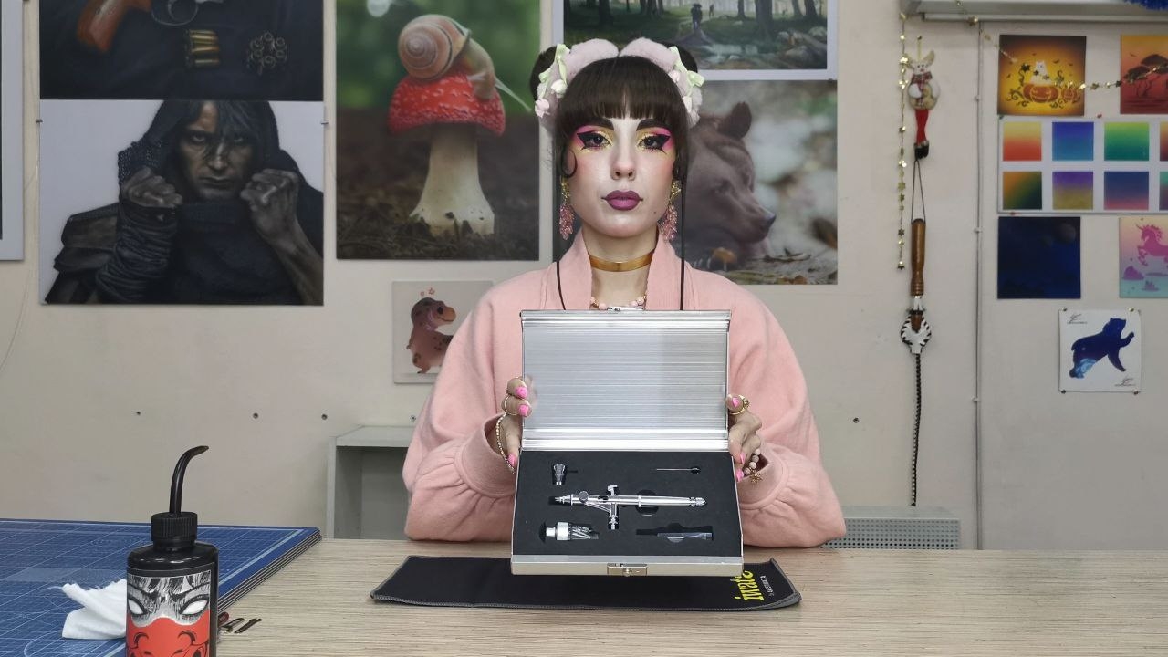 Как разобрать, почистить и собрать аэрограф Ивата Микрон CM-SB