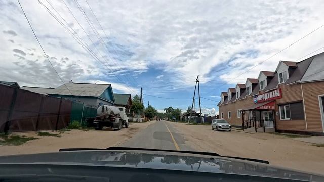 ГОРЯЧИНСК. Июль 2025. Въезд в посёлок.