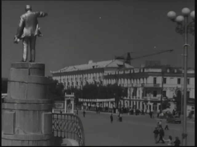 Строительство в Армавире. Конец 1950-х гг.