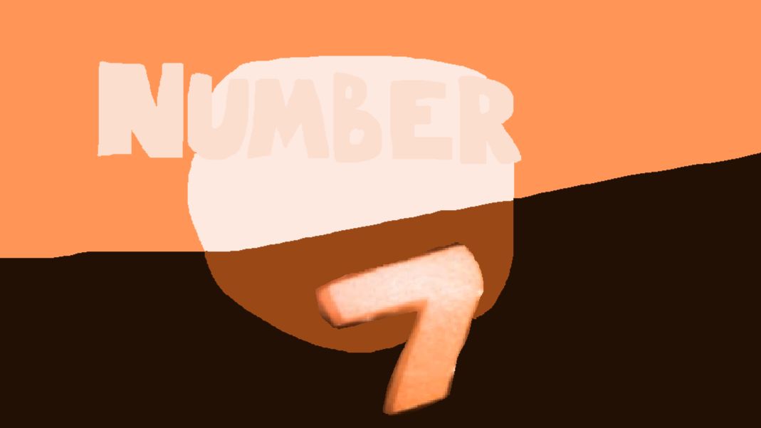 Счёт. Цифра 7
