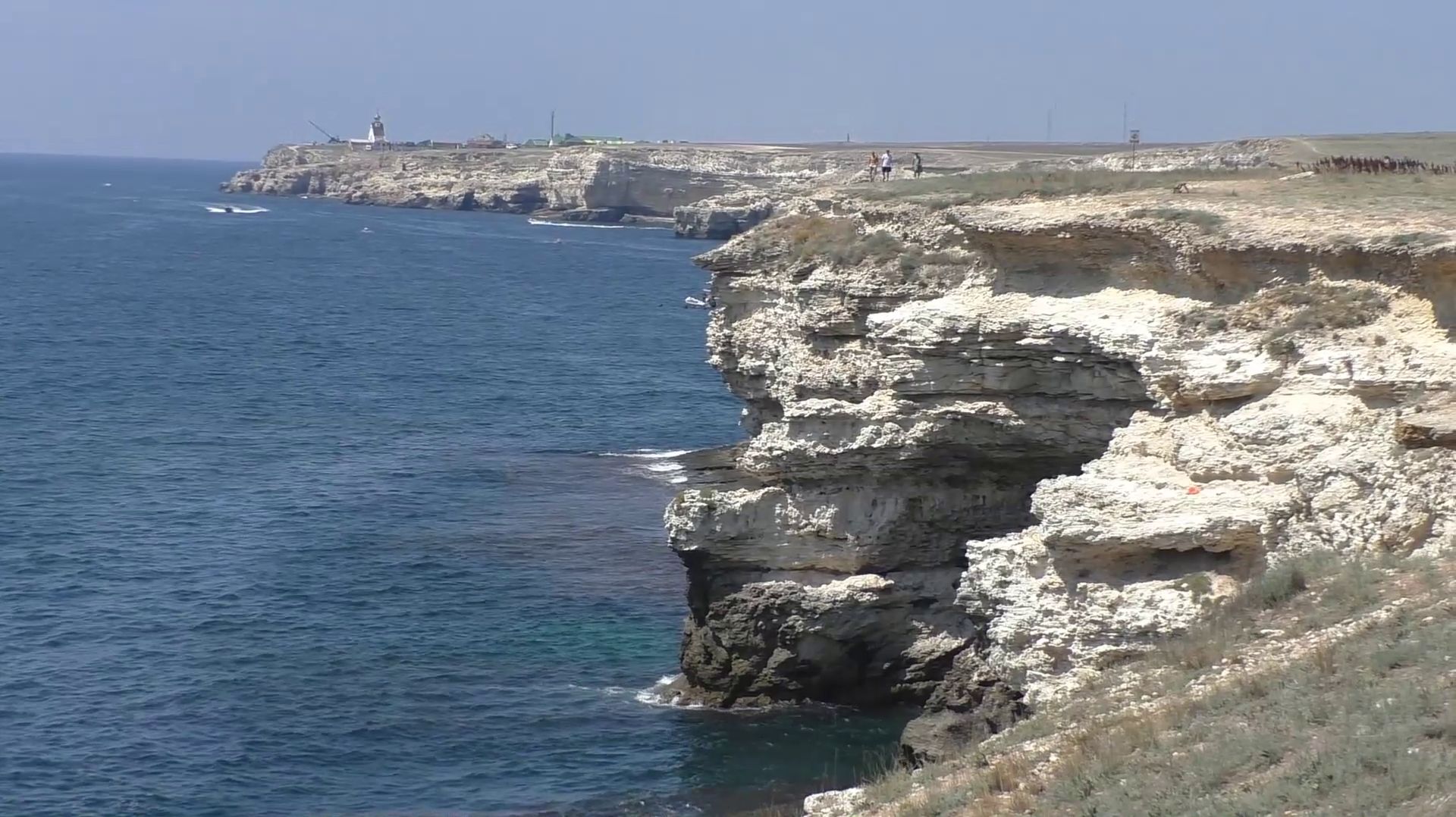 Крым. ТАРХАНКУТ. Большой Атлеш. Часть 2