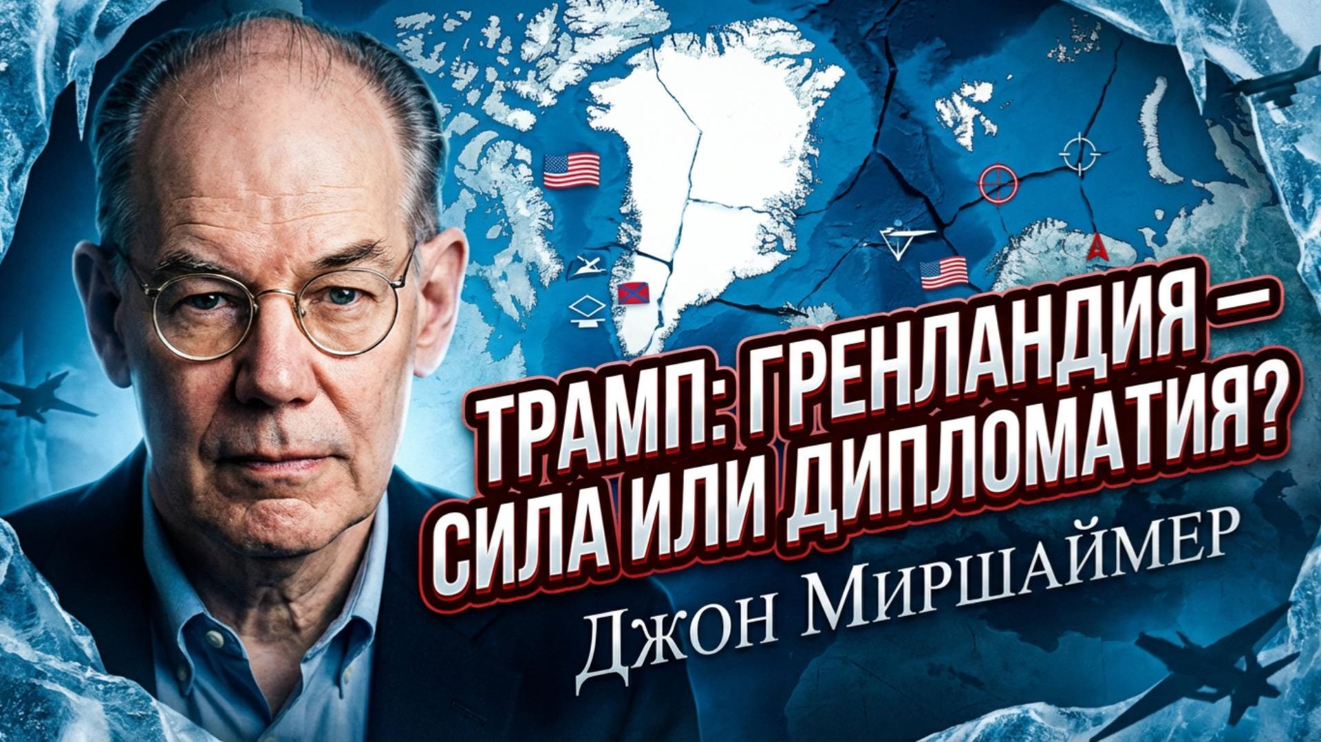 🧠Джон Миршаймер | Покупка Гренландии - это не шутка, а демонстрация силы