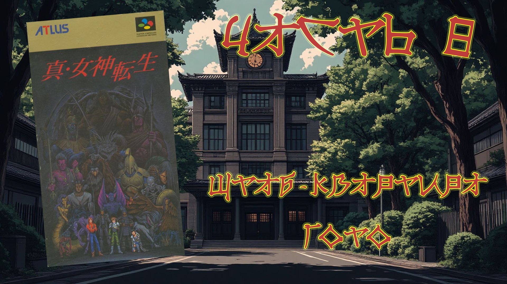 Shin Megami Tensei (SNES, 1992) - Часть 8: Штаб-квартира Гото