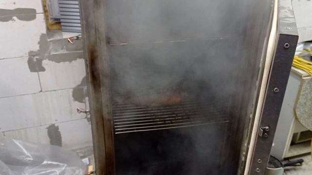 Копчение осетра