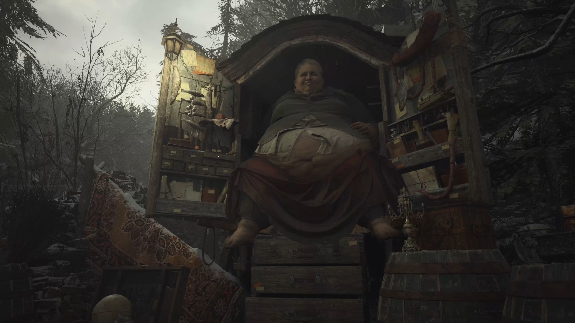 Resident Evil 8. Part7. Итан снова в странной деревне. Что имел в виду граф когда говорил о дочери?