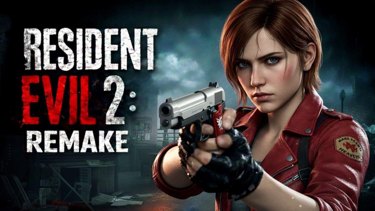 1. Прохождение за Клэр (Б) Resident Evil 2 Remake.Часть1. Всем приятного просмотра!