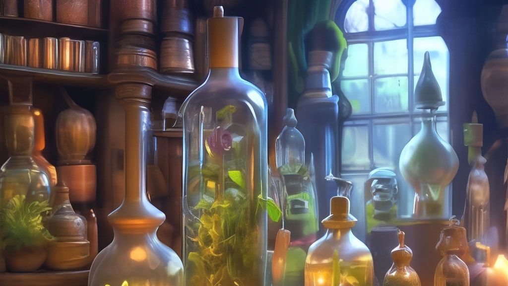 Лавка ведьмы. Зелье 1. Вышивальная игра