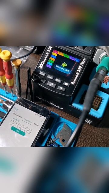 ЭТОГО я не ожидал! Скорость включения паяльной станции.