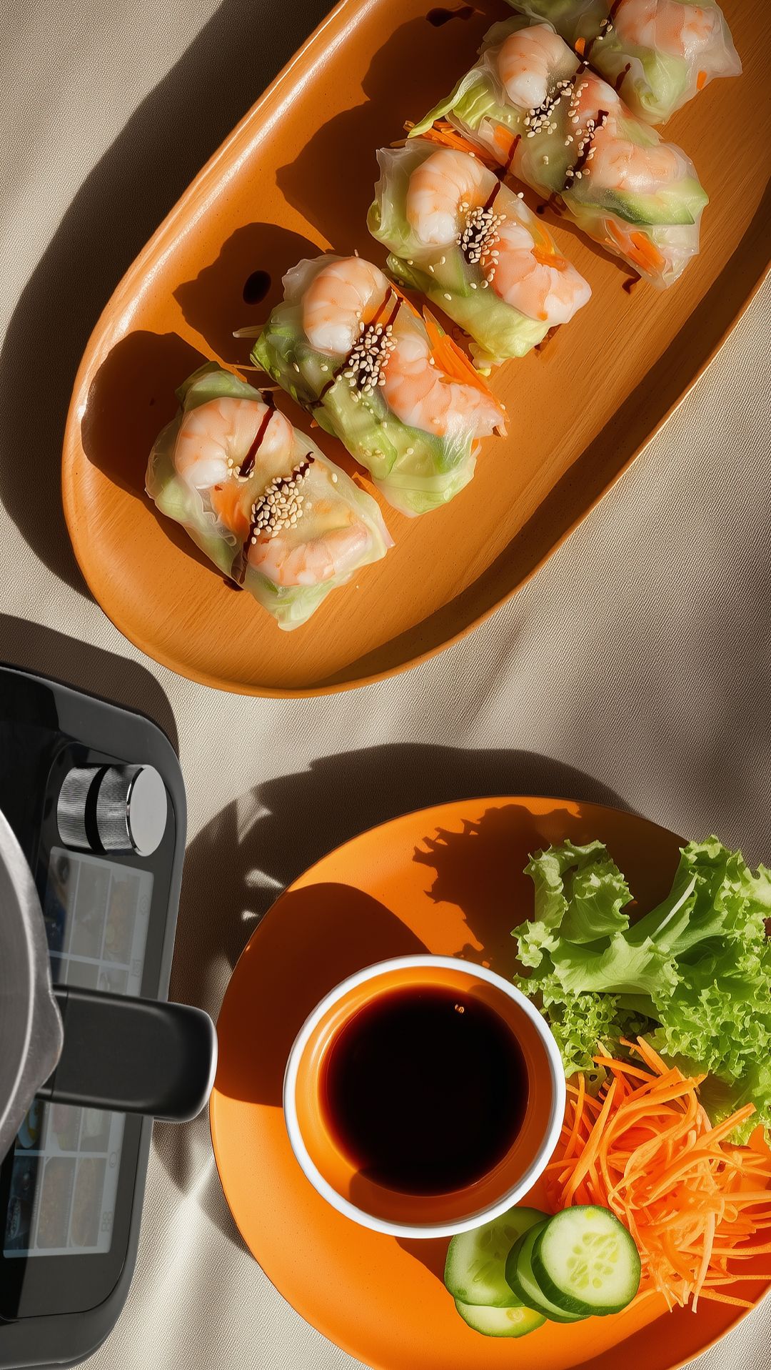 Спринг-роллы с креветками #рецепт #вкусно #роллы #китай