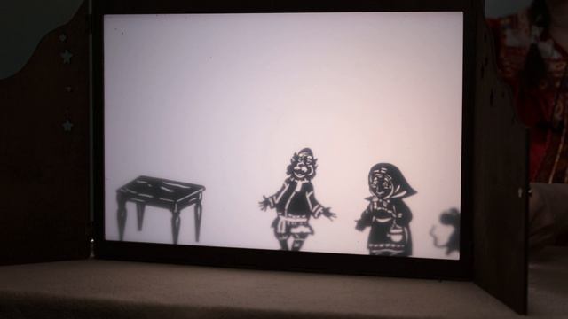 Сказка для малышей Курочка ряба Театра теней