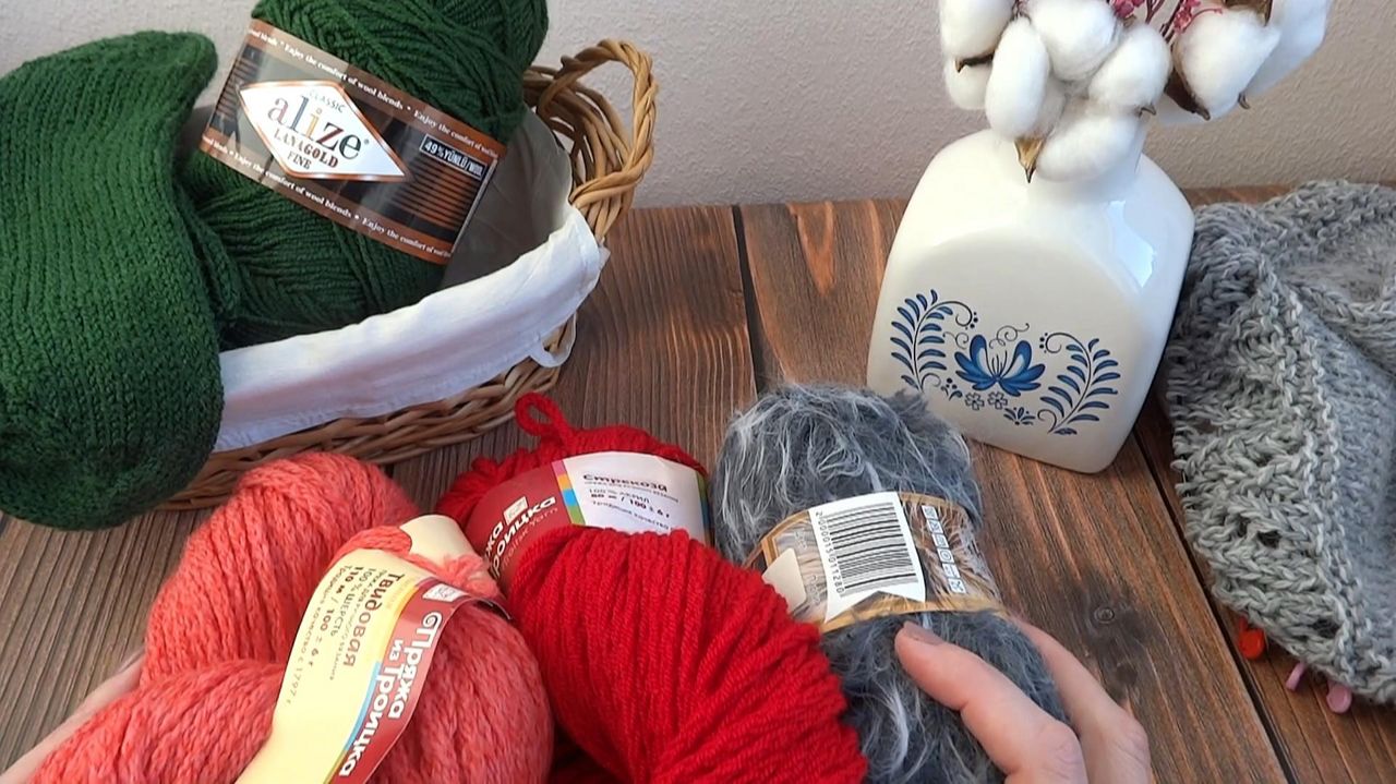 Начало недели. Что вязала и вышивала в выходные. Новый набор.