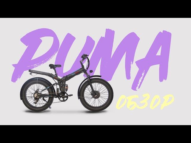Короткий обзор на электровелосипед OxyVolt Puma Double 2
