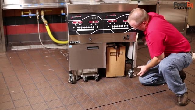 Установка и первое включение фритюрницы Henny Penny Evolution Elite