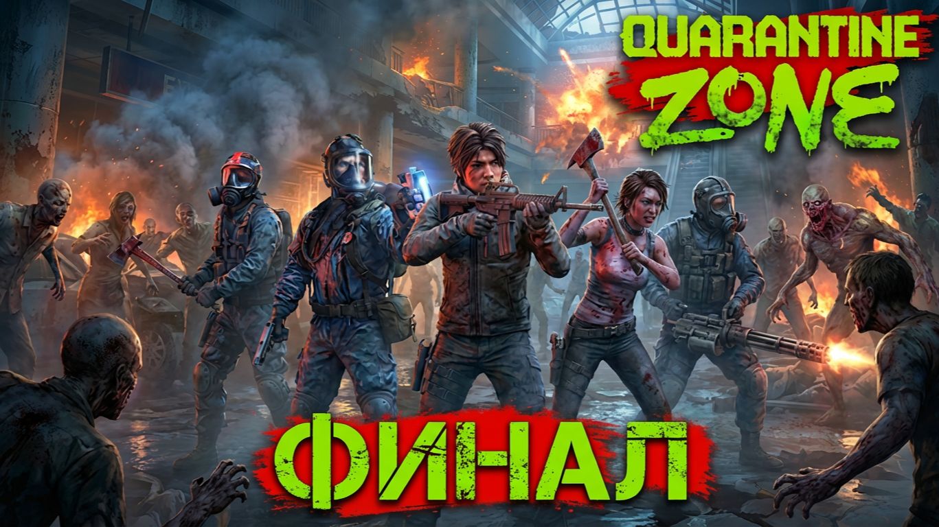 Quarantine Zone: Финал| Продолжаем выживание в Зоне 🐿️