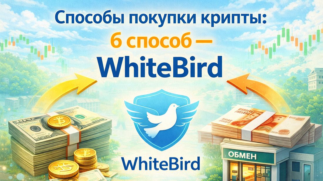 Способы покупки крипты: 6 способ — WhiteBird