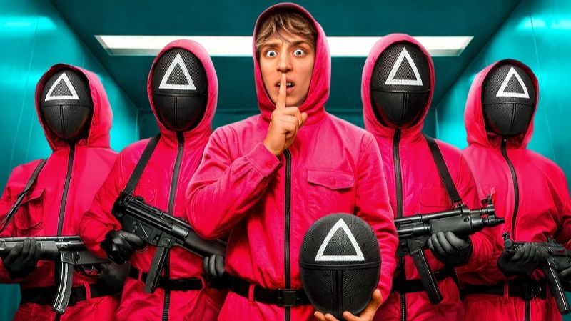 Я Научился Экстремальному КАМУФЛЯЖУ, чтобы Сбежать из ИГРЫ В КАЛЬМАРА! А4