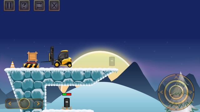 Construction city 2. 84-86 level. Snowland.