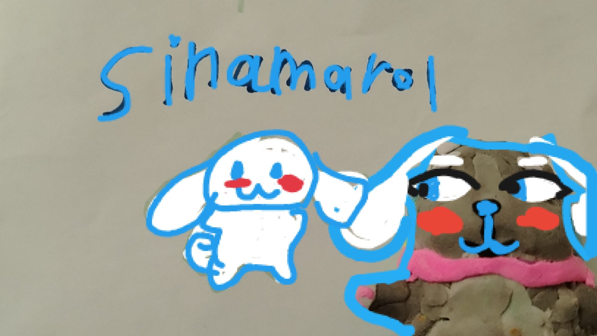 Распаковка бумажного бокса с синамарол! Roblox +Sinamarol. И собака Хаска!