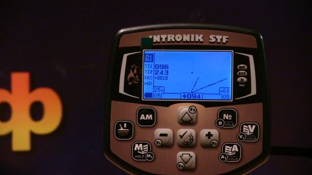Металлоискатель АКА Интроник - годограф. Разные частоты. Чешуя.