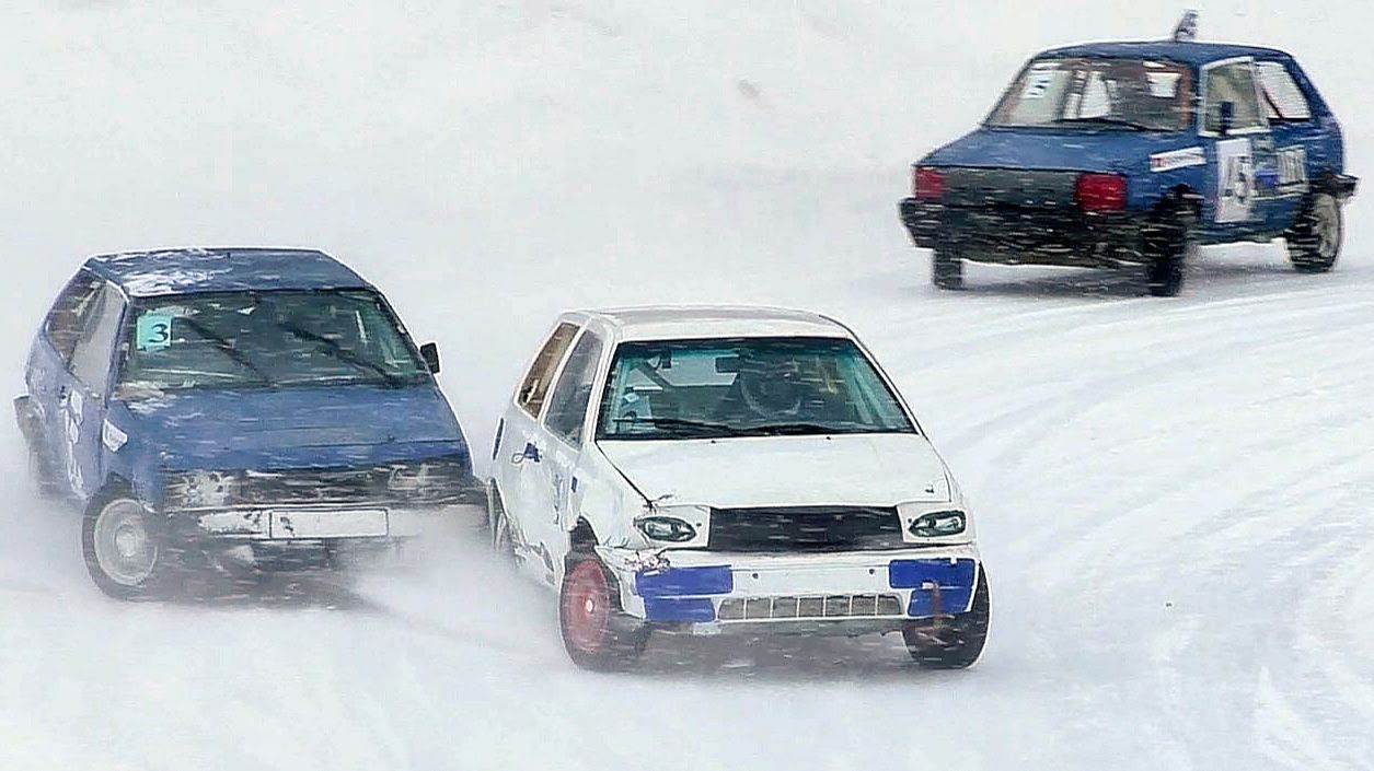 2 этап соревнований «Горячий лед 2026» по зимним трековым автогонкам (РСТЦ ДОСААФ. 24.01.2026)