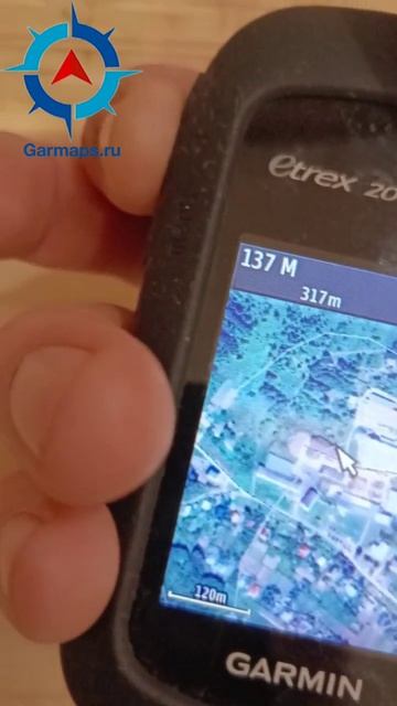 Карты для Garmin etrex 20x